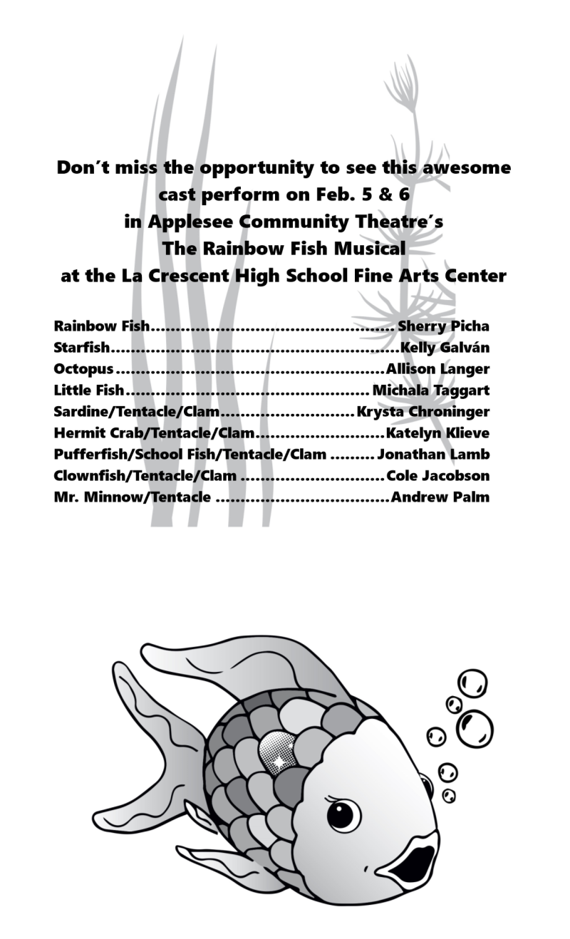 'THE RAINBOW FISH MUSICAL' AT THE APPLESEED THEATRE - Z93