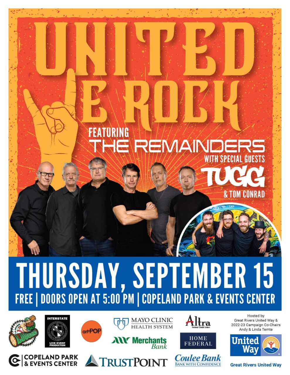 UNITED WE ROCK - FREE CONCERT TO KICK OFF GREAT RIVERS UNITED WAY'S ...