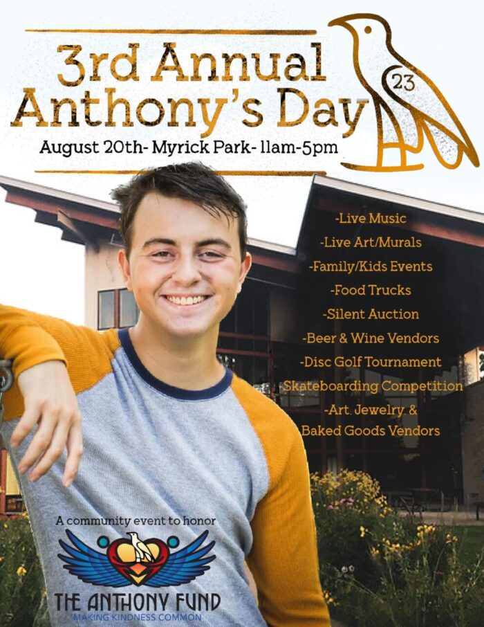 ANTHONY'S DAY COMMUNITY FUNDRAISER RETURNS AUGUST 20TH - Z93