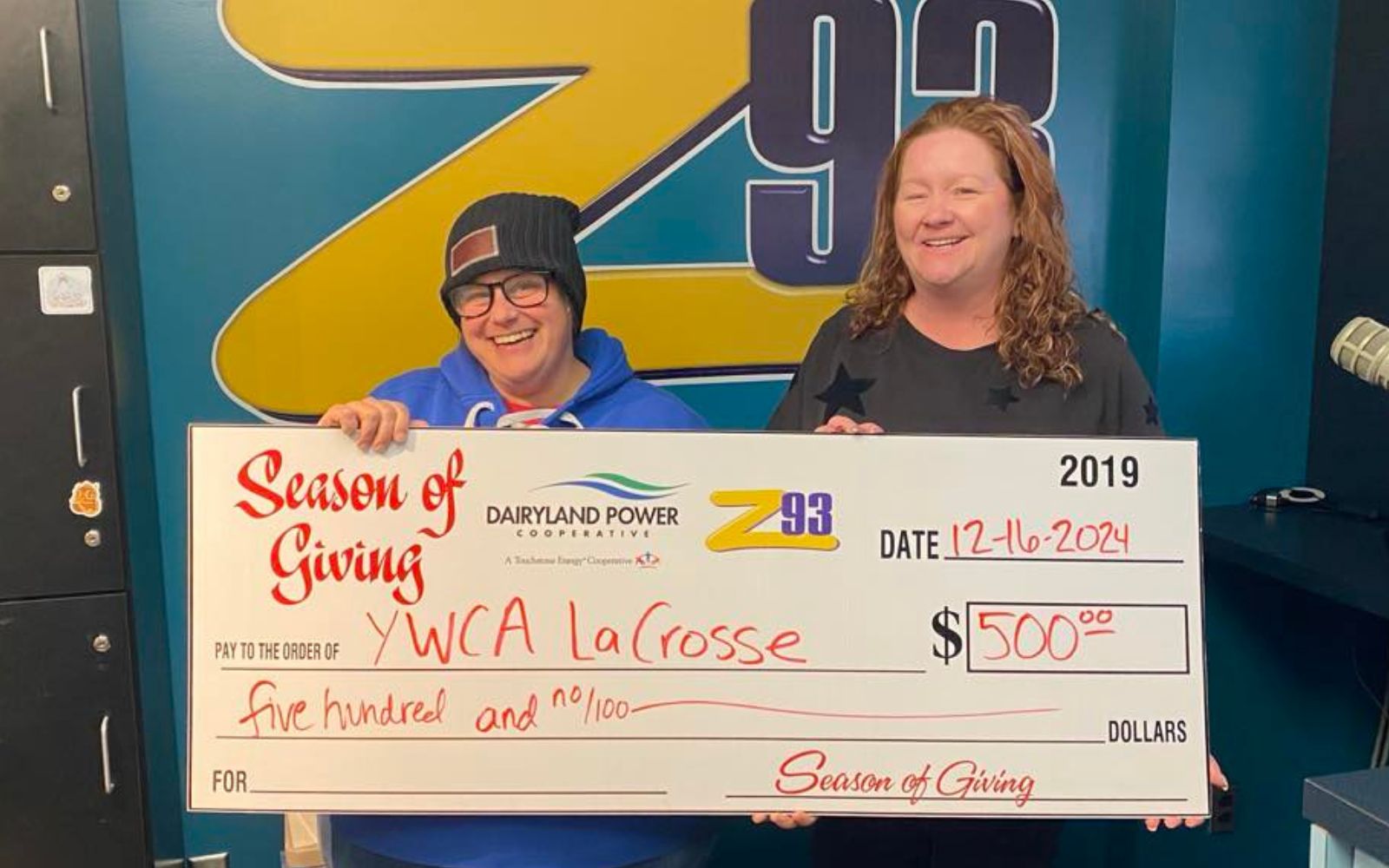 YWCA LA CROSSE - SEASON OF GIVING - Z93